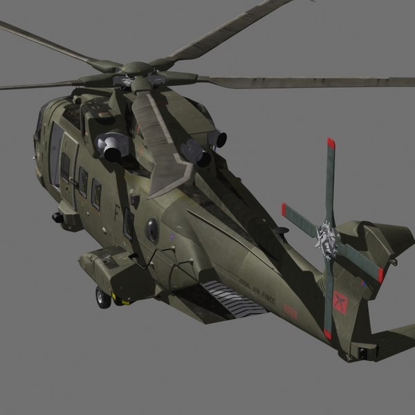 ehi eh-101 merlin hc 3d max