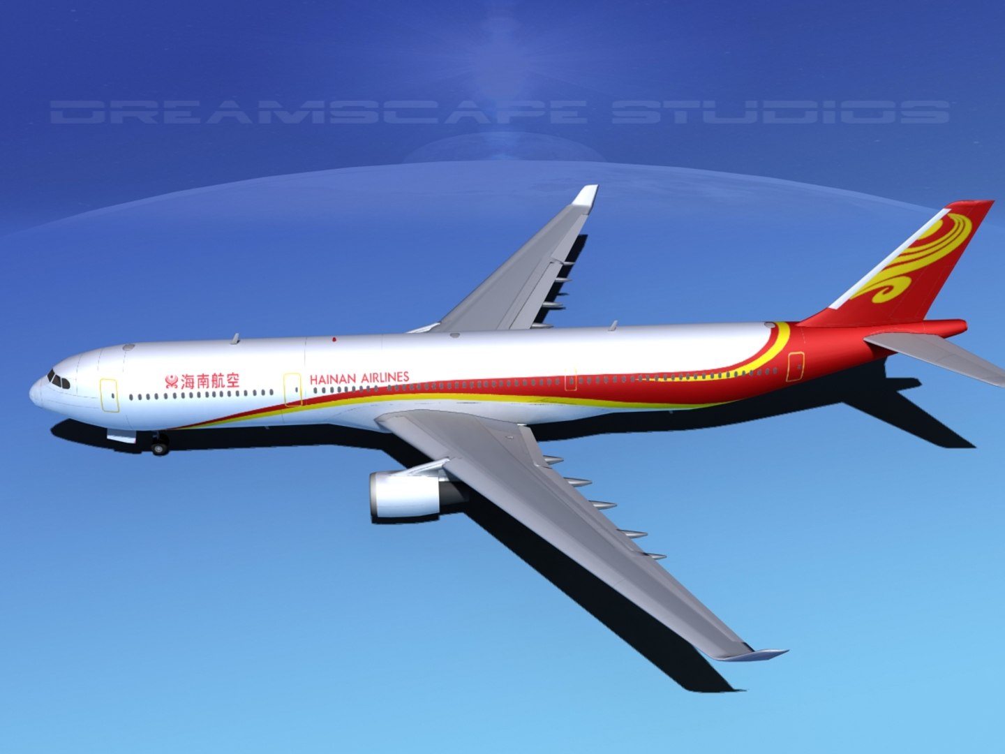 3d Model Airbus A330-300 A330