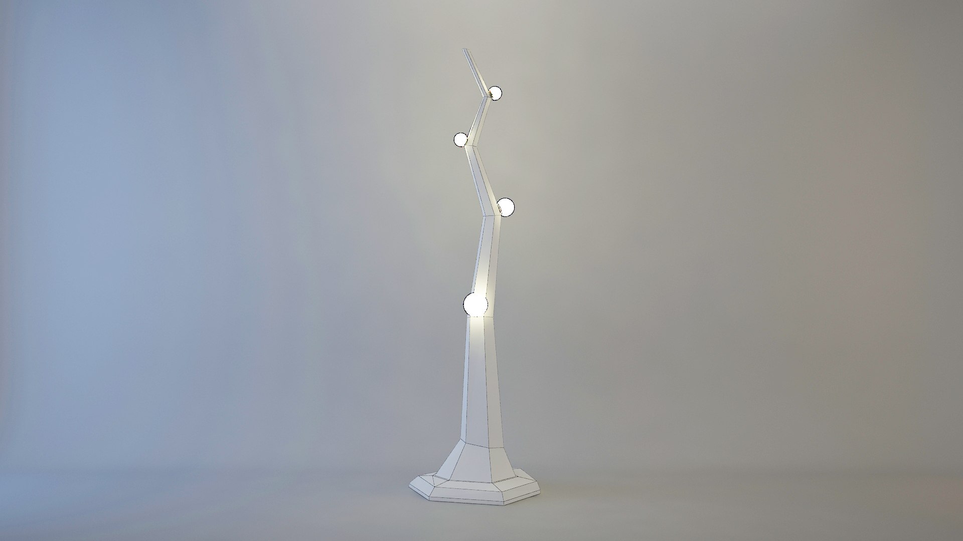 3D Wooden Tree-Light - TurboSquid 1998143