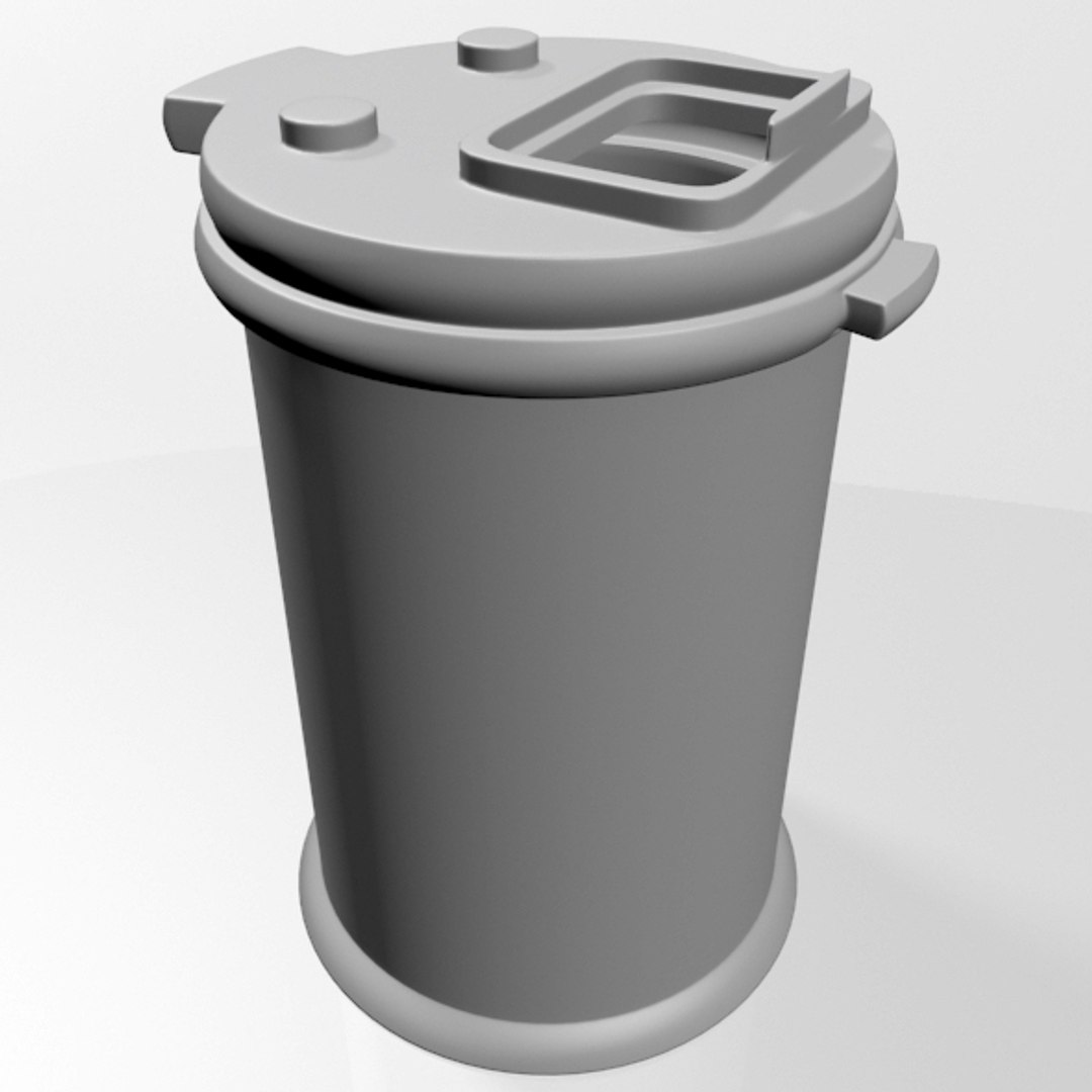 Complete Diaper Pail 02 3D Model - TurboSquid 1864528