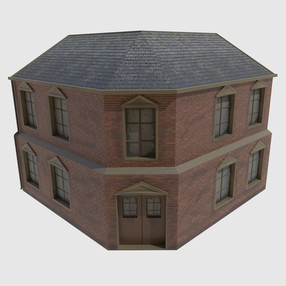 Corner House 3d 3ds