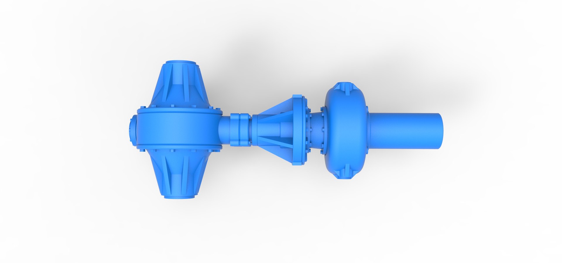 3D Diecast Turbo Booster Axle Scale 1 To 25 - TurboSquid 2133030