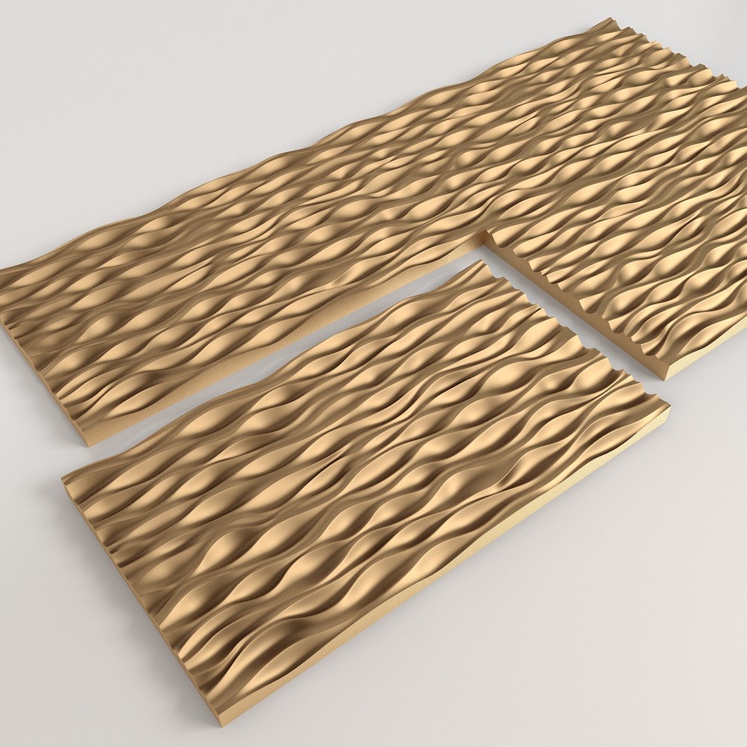 4 6 Seamless Panels 3d Model
