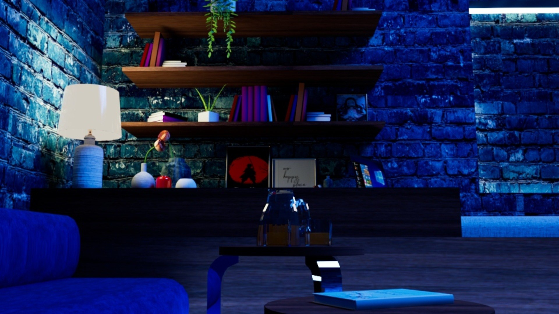 3D Study Room - TurboSquid 2314157