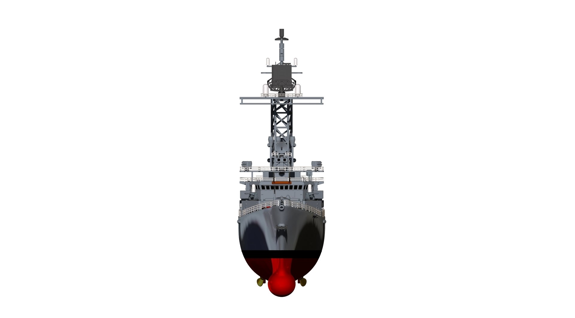 USS Truxtun CGN-35 3D Model - TurboSquid 2452505