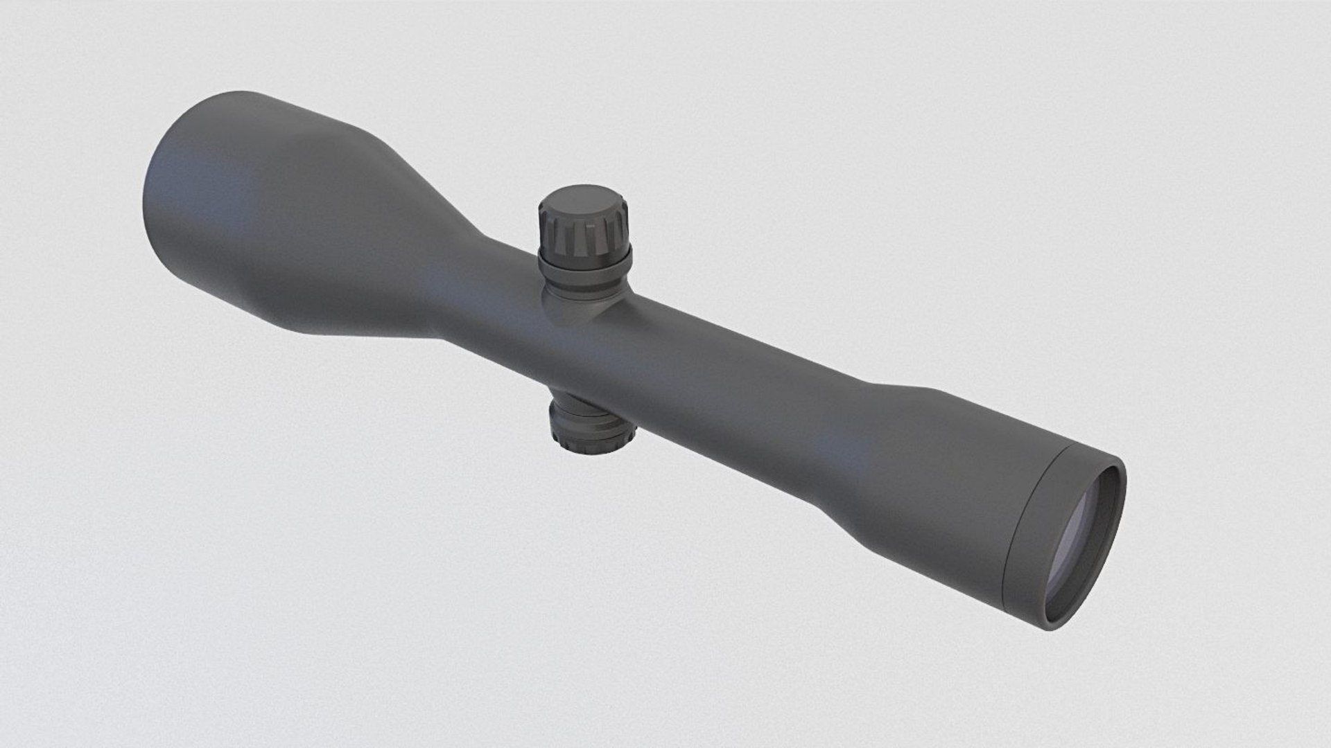 3D Telescope Scope - TurboSquid 1529480
