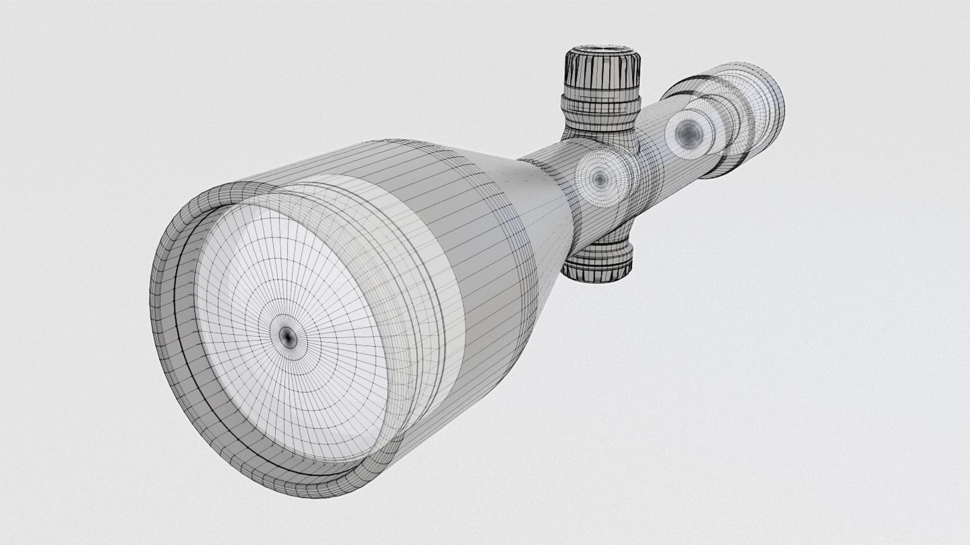 3D Telescope Scope - TurboSquid 1529480