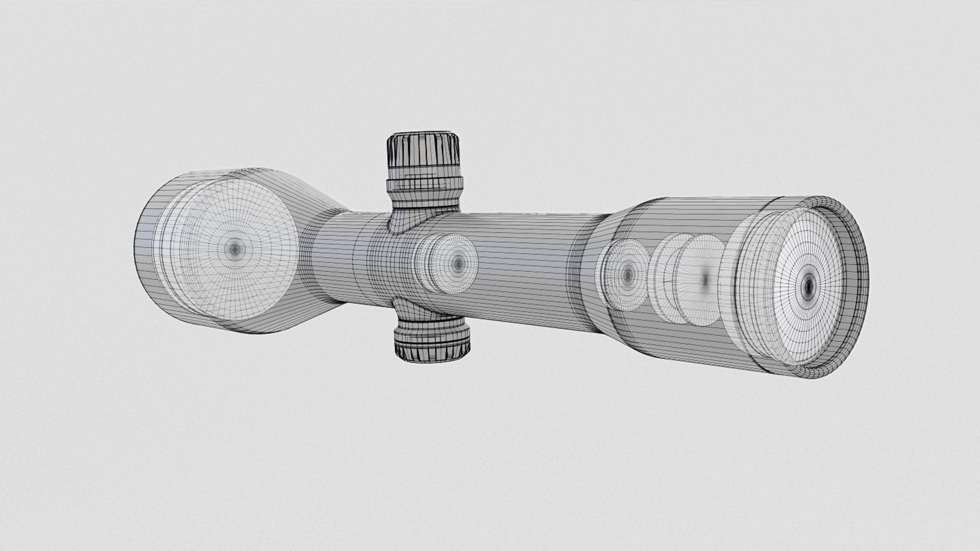 3D Telescope Scope - TurboSquid 1529480