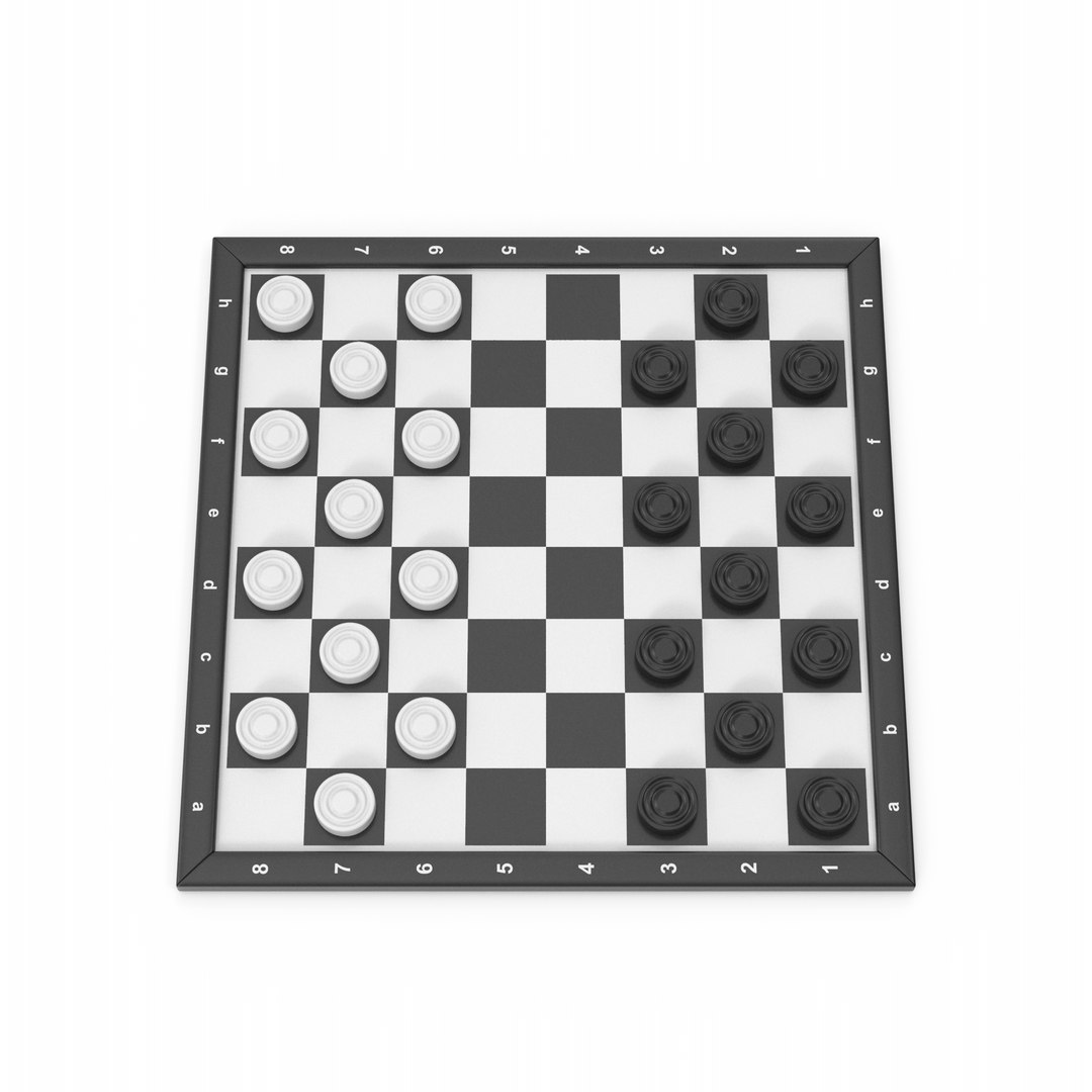 Checkers 3D - TurboSquid 1882345