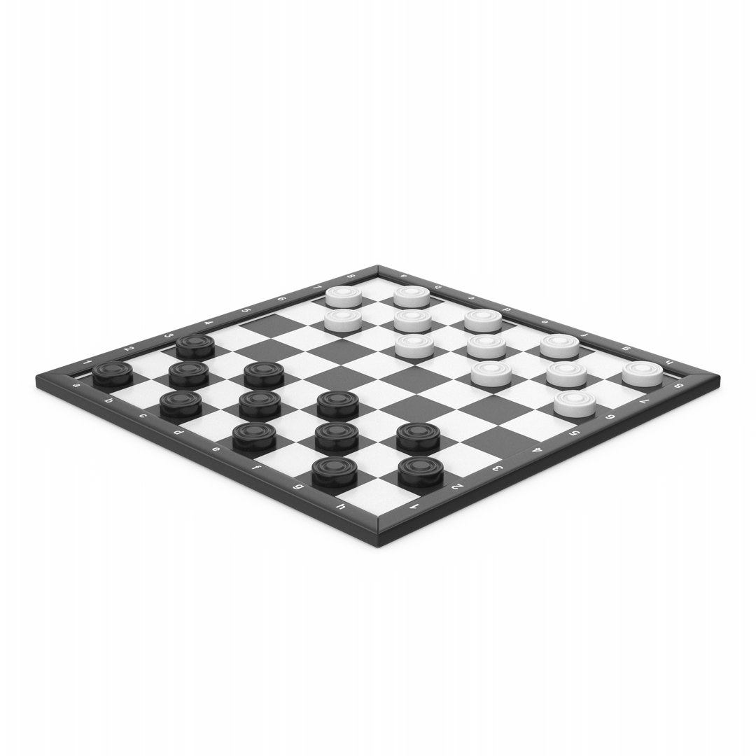 Checkers 3D - TurboSquid 1882345