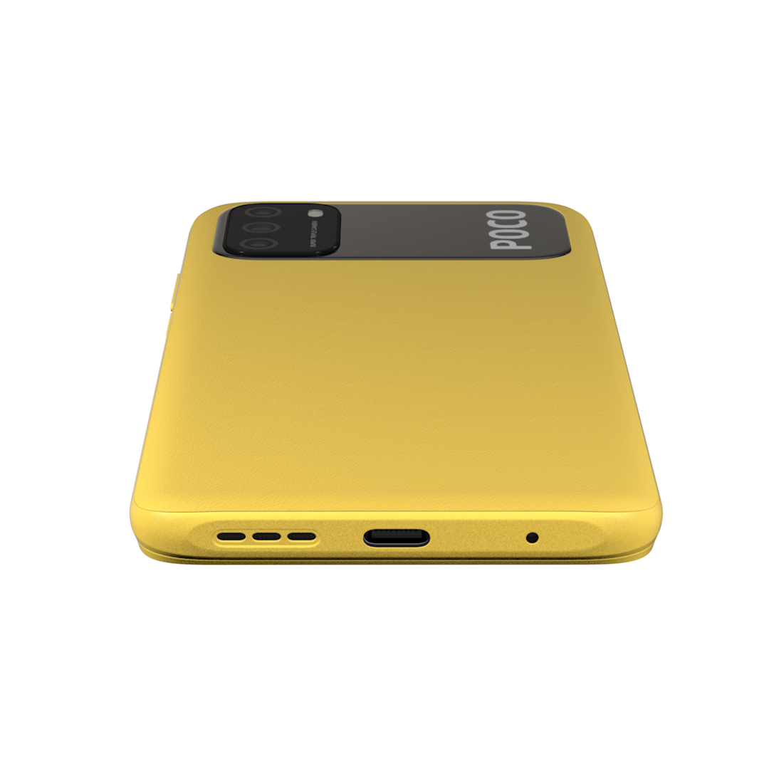 Xiaomi poco m3 yellow model - TurboSquid 1666148