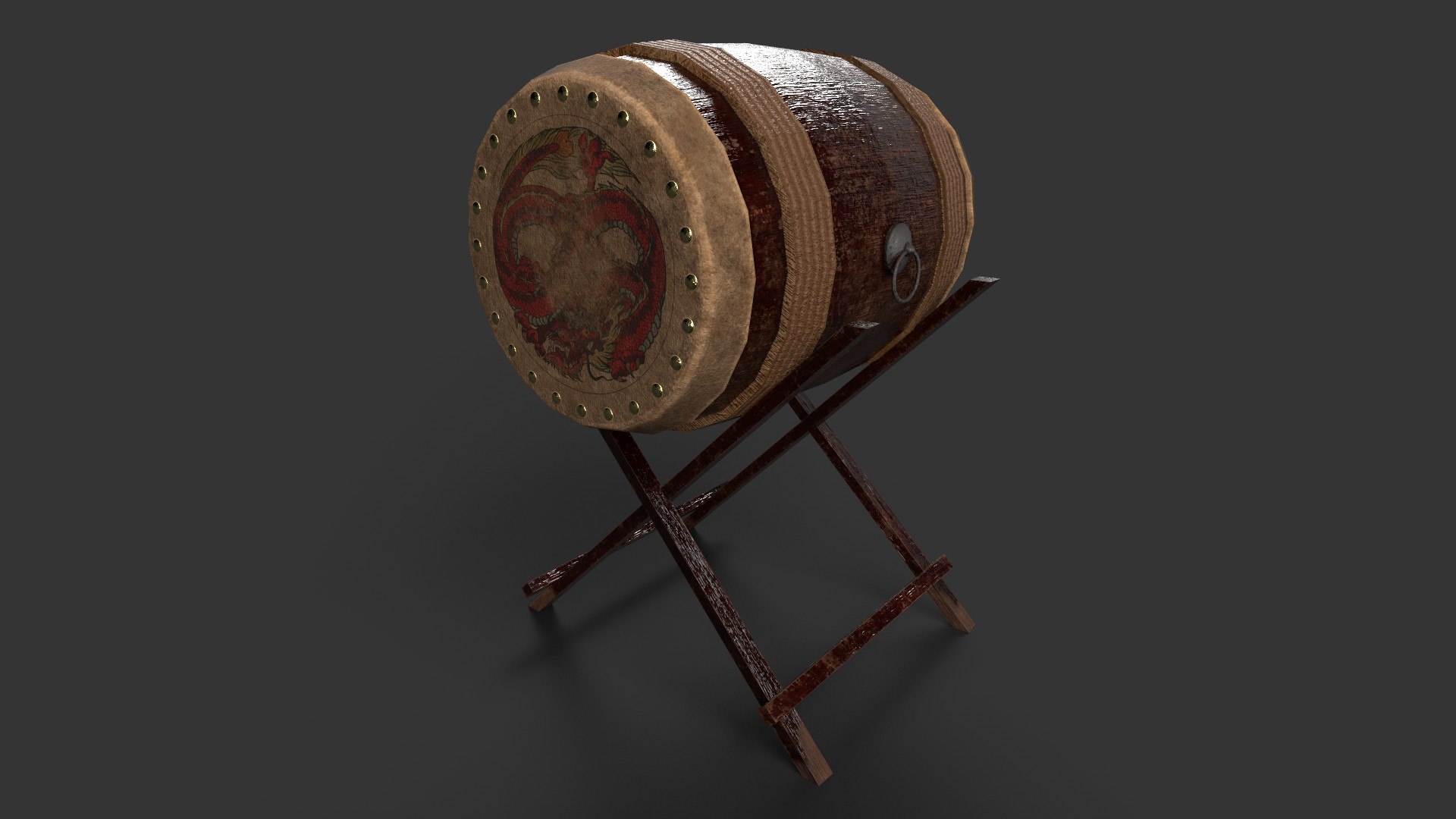 Drums Model - TurboSquid 1878313