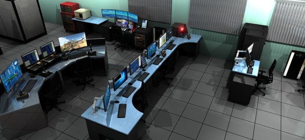 3D computer lab model - TurboSquid 1676076