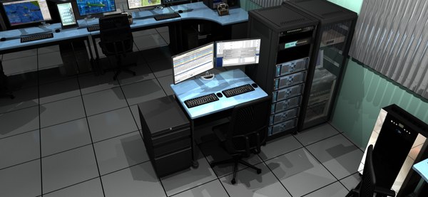 3D computer lab model - TurboSquid 1676076