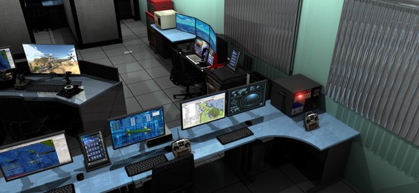 3D computer lab model - TurboSquid 1676076