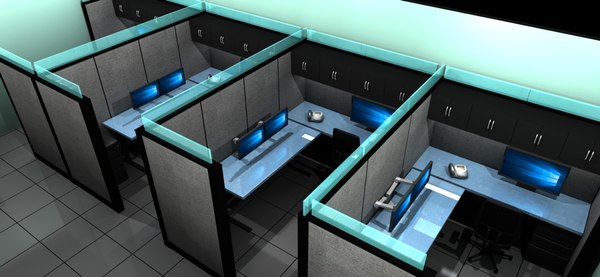 3D computer lab model - TurboSquid 1676076