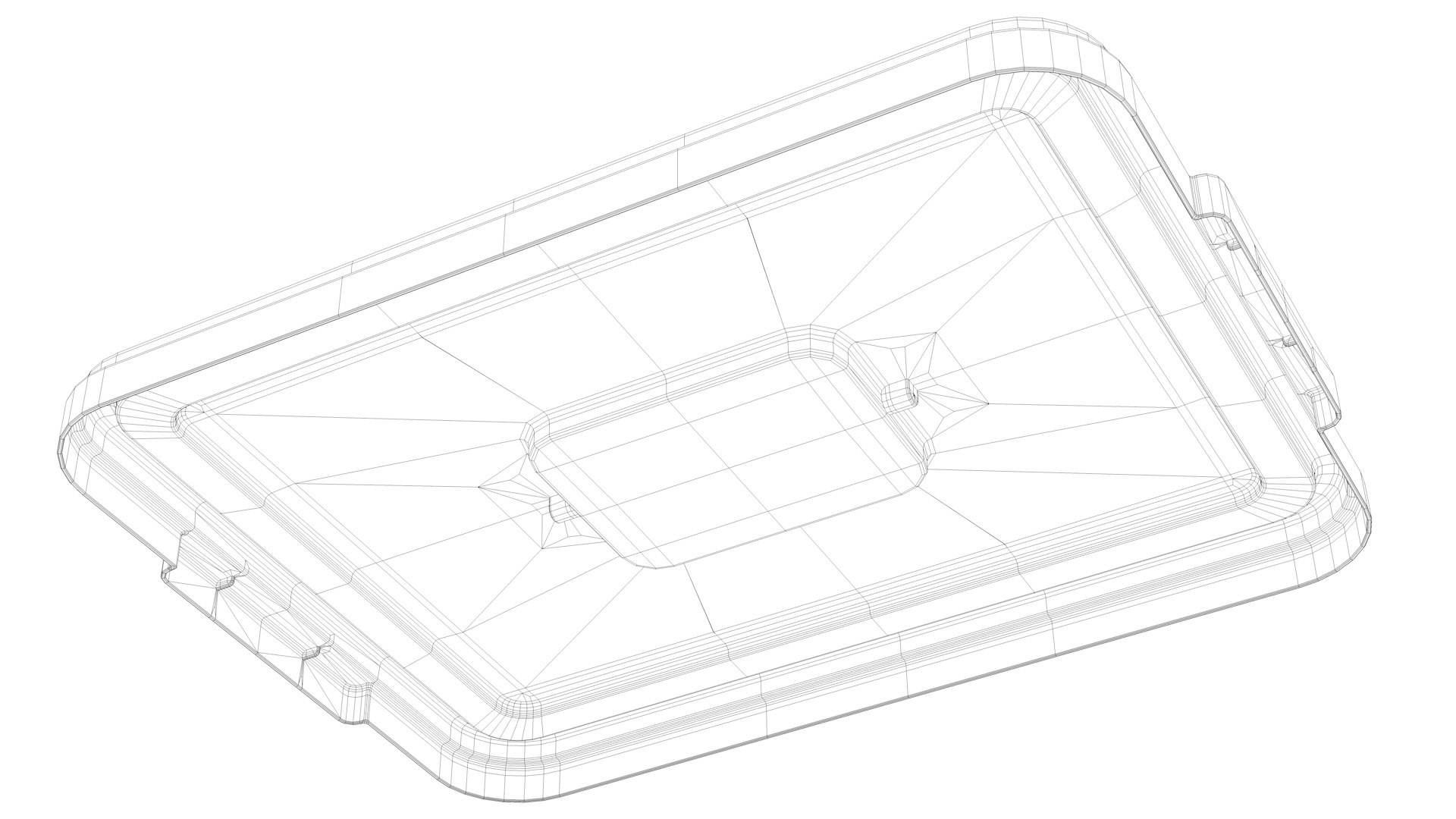 3D Plastic Storage Box 1 - TurboSquid 1962935