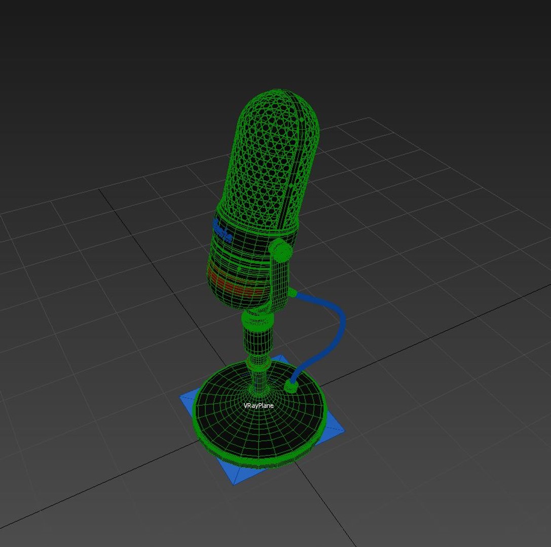 3d model mic studio