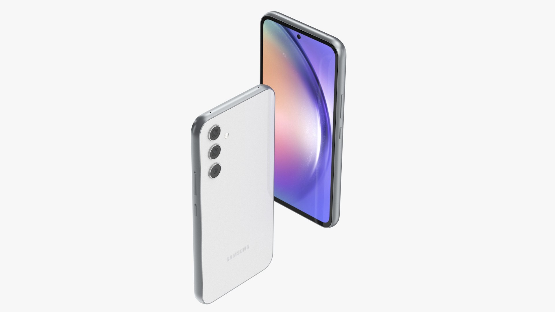 Samsung Galaxy A54 White 3D Model - TurboSquid 2039702