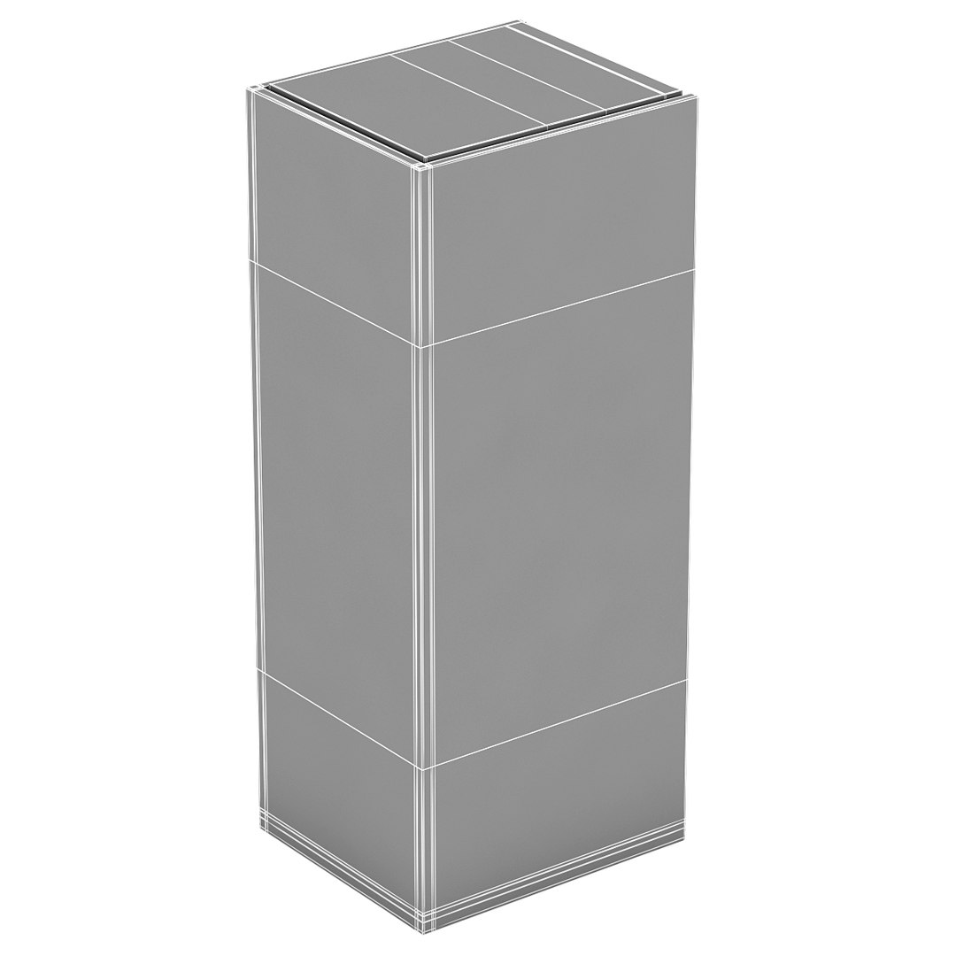 3d model of old minicomputer pdp-11