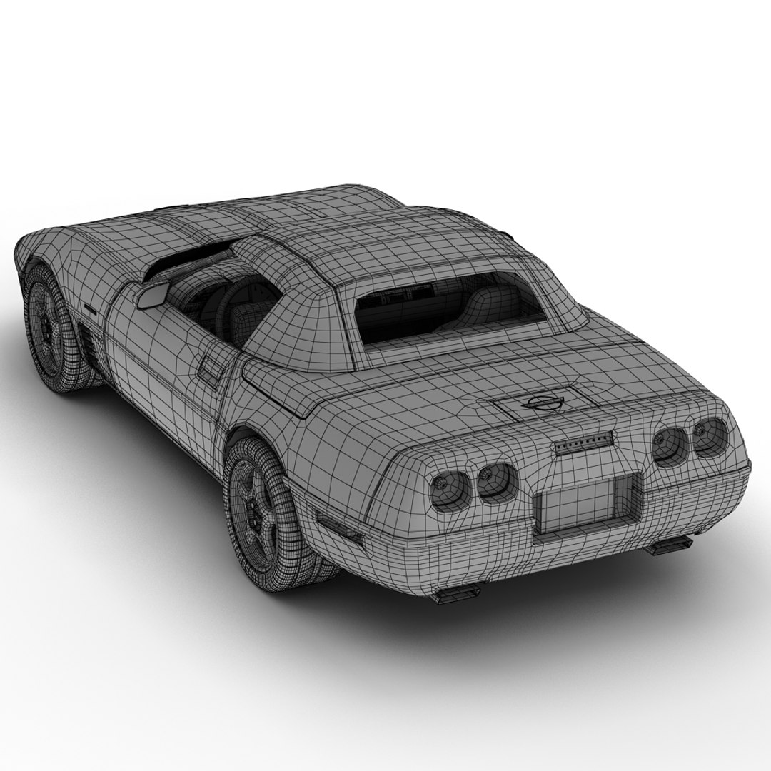 3d Chevrolet Corvette Grand Sport
