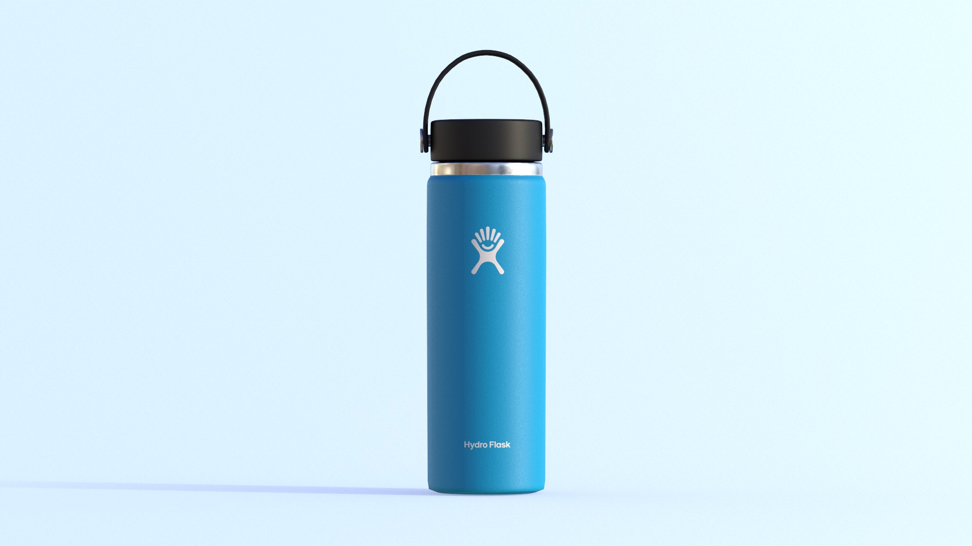 Hydro Flask In Blue 3D Model - TurboSquid 2009067