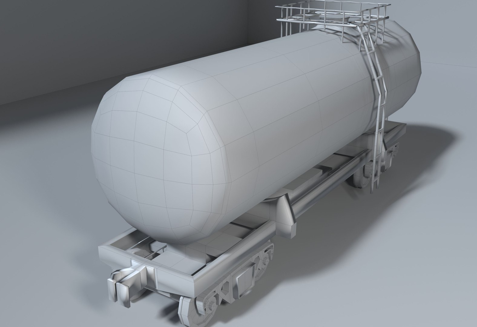 3D methanol tank low poly model - TurboSquid 1860988
