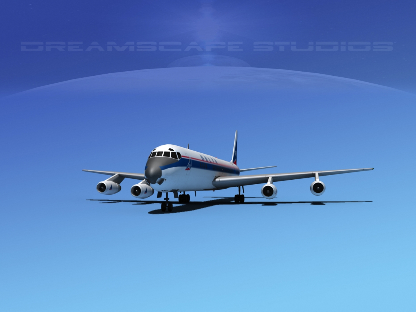 douglas dc-8 3d dwg