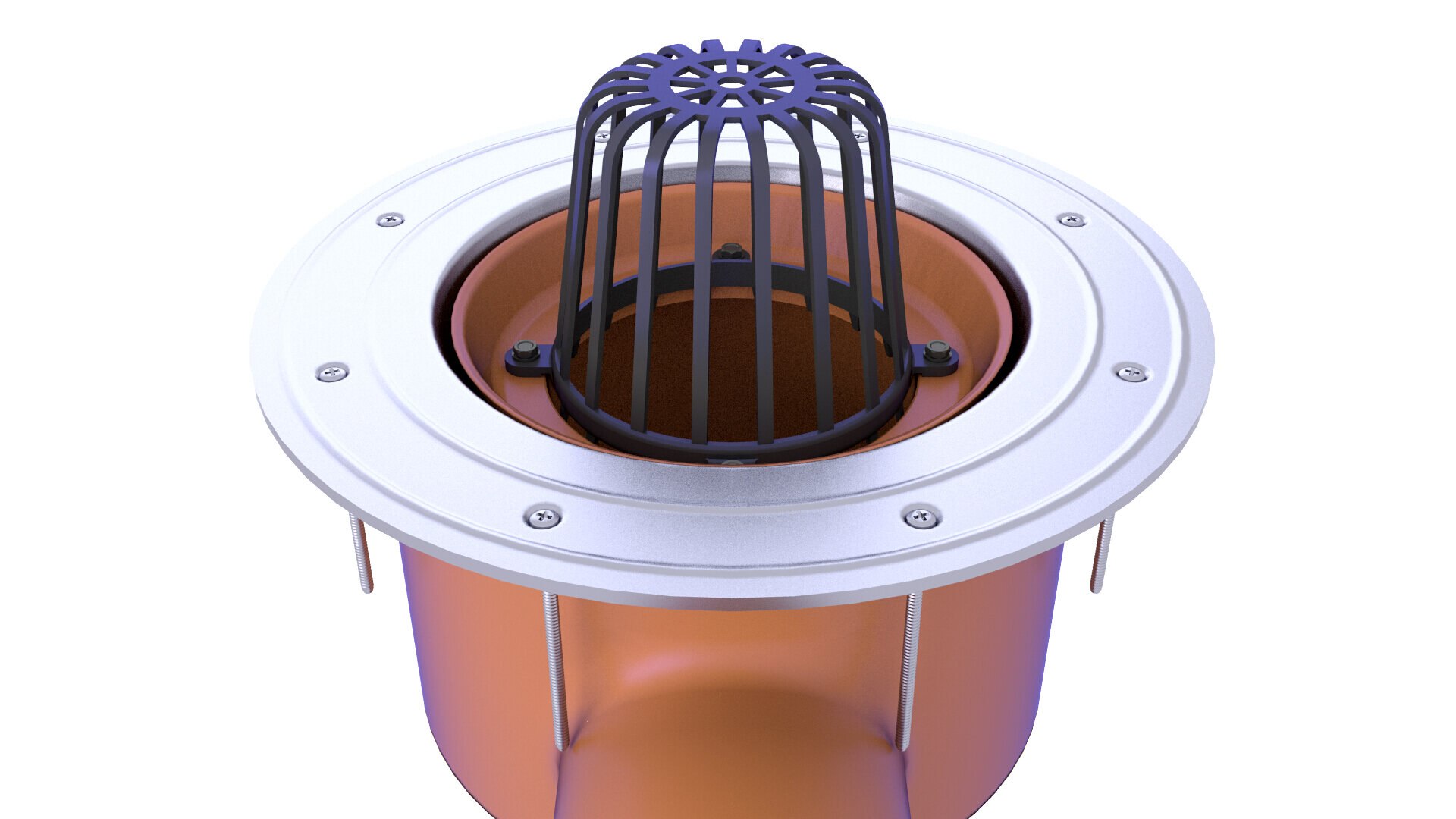 3D Green Roof Drain Inlet 5 - TurboSquid 2096999