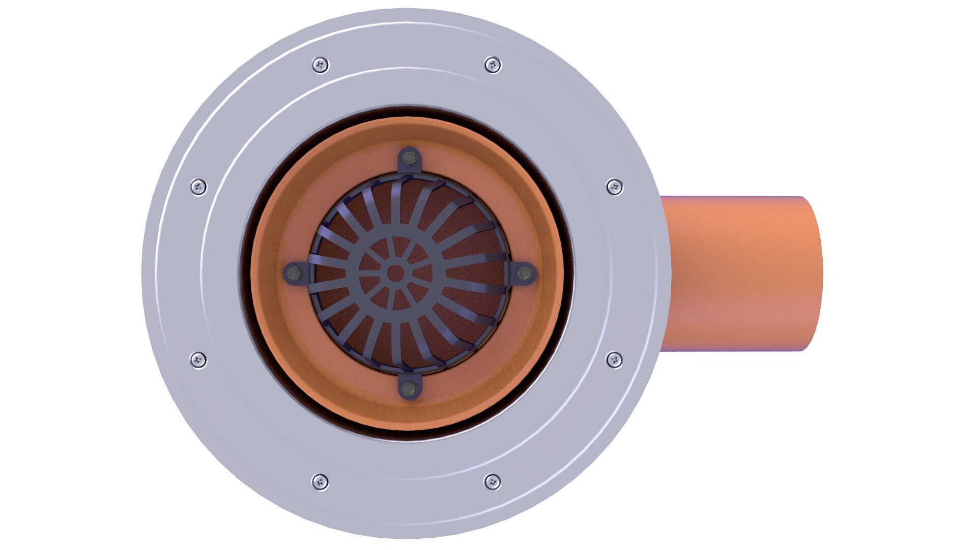 3D Green Roof Drain Inlet 5 - TurboSquid 2096999
