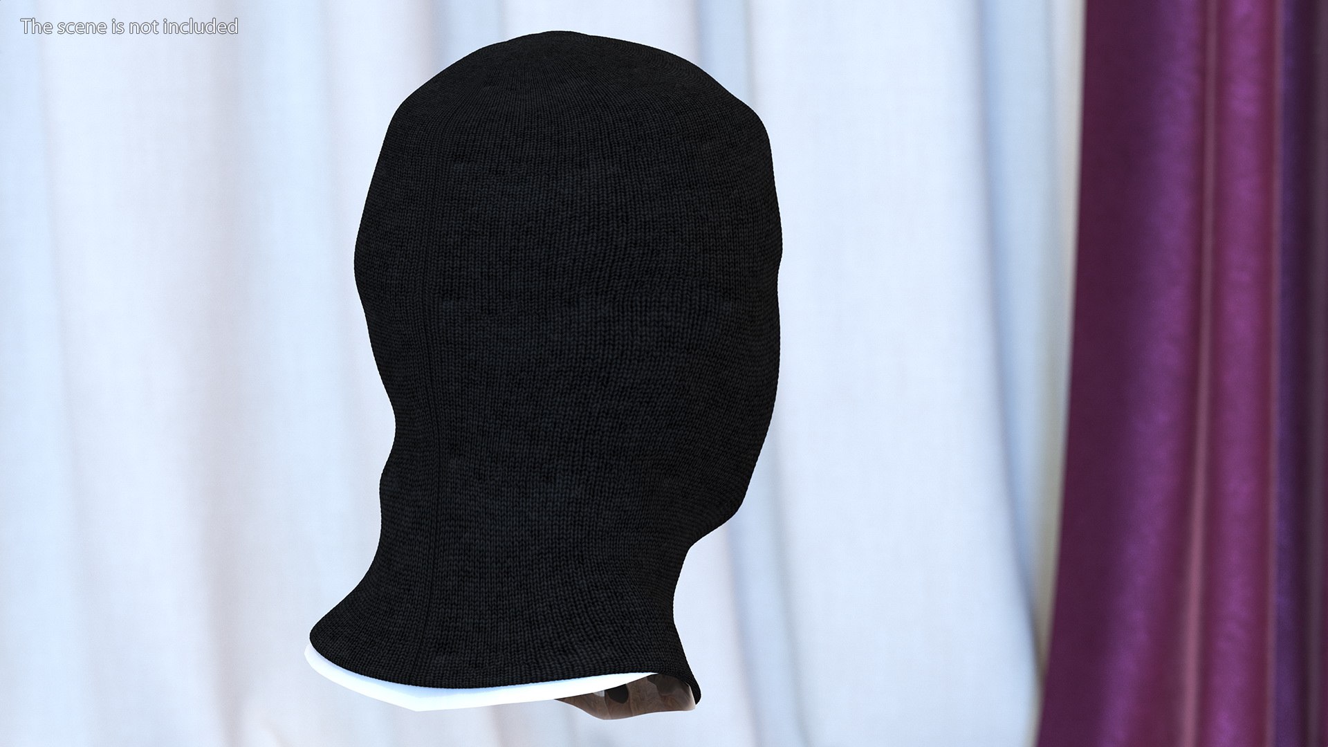 Full Face 3 Hole Balaclava Ski Mask 3D Model - TurboSquid 1808603