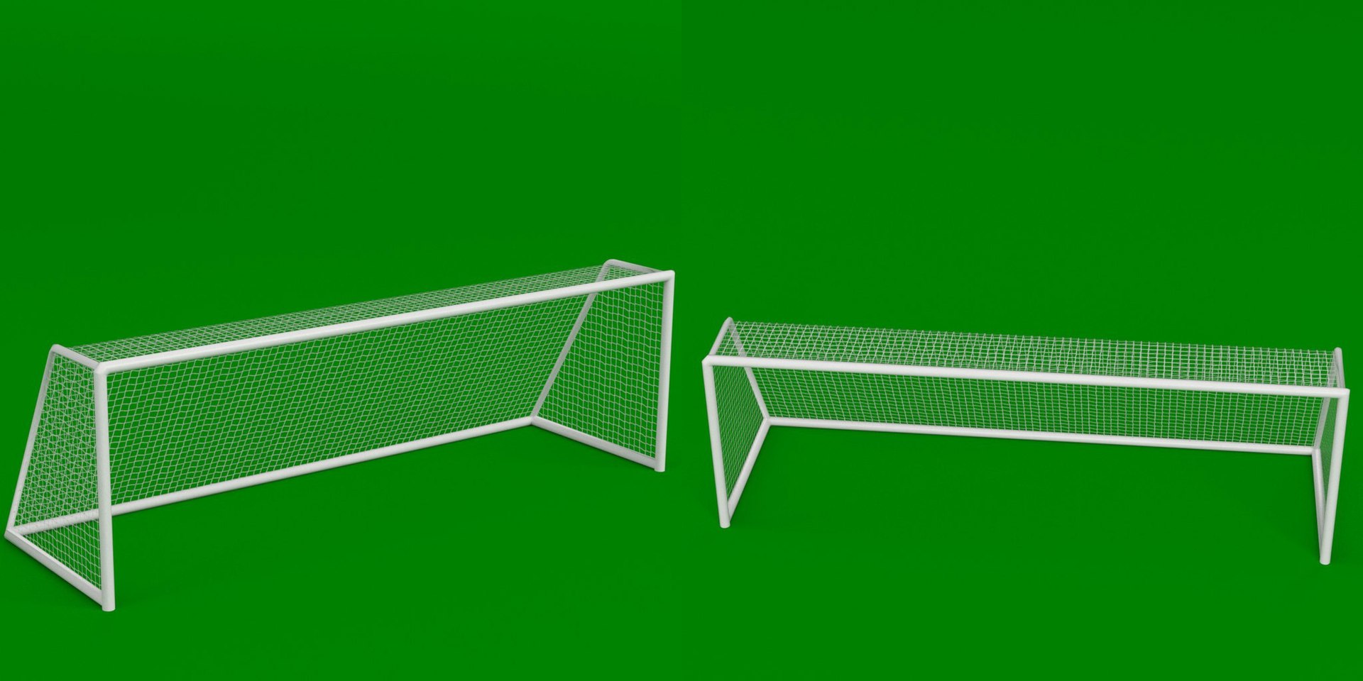 3d Model Of Soccer Goal