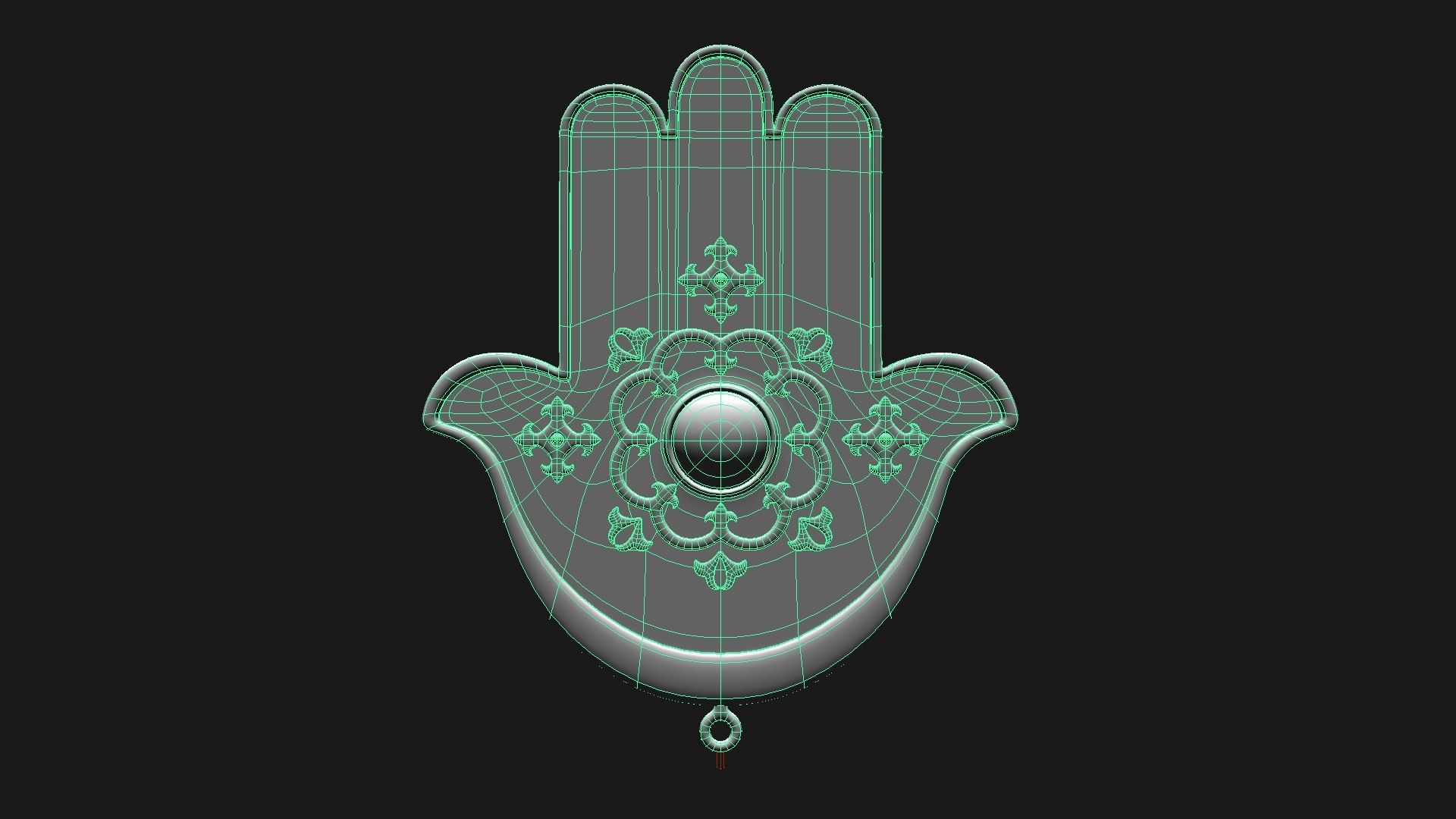 Khamsa Hamsa 3d Obj