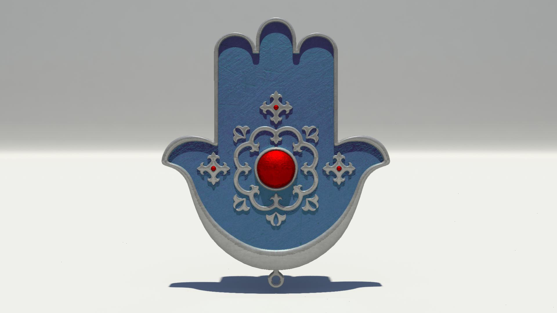 Khamsa Hamsa 3d Obj