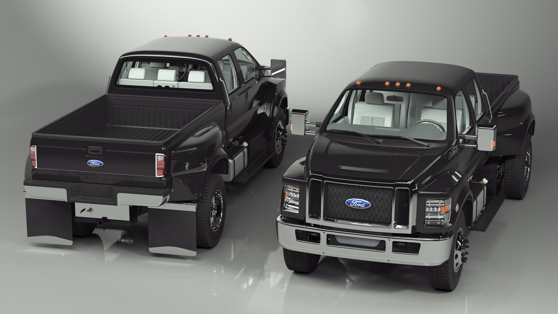 3D Ford F-650 Supertrack Pickup - TurboSquid 2152764