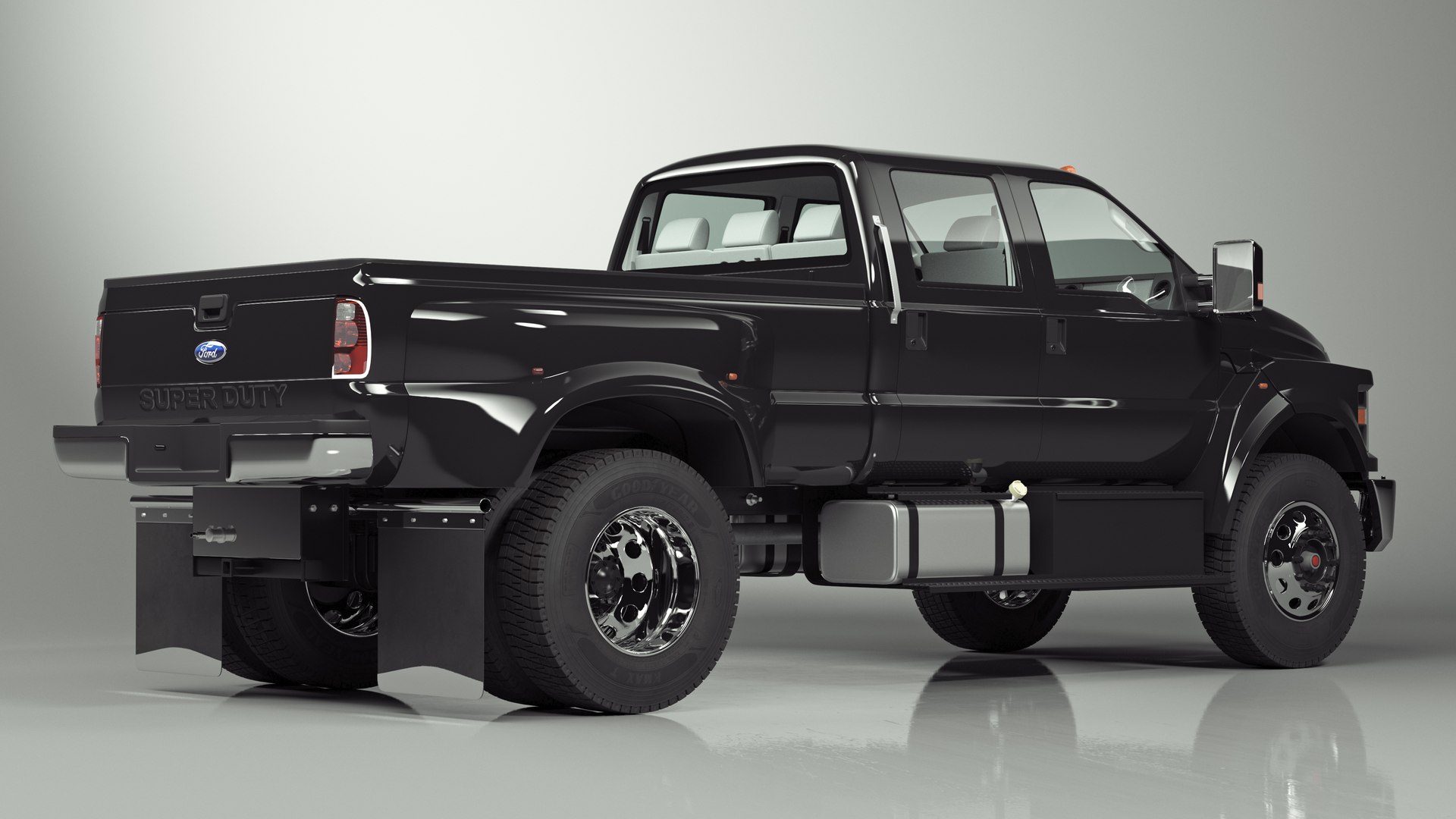 3D Ford F-650 Supertrack Pickup - TurboSquid 2152764