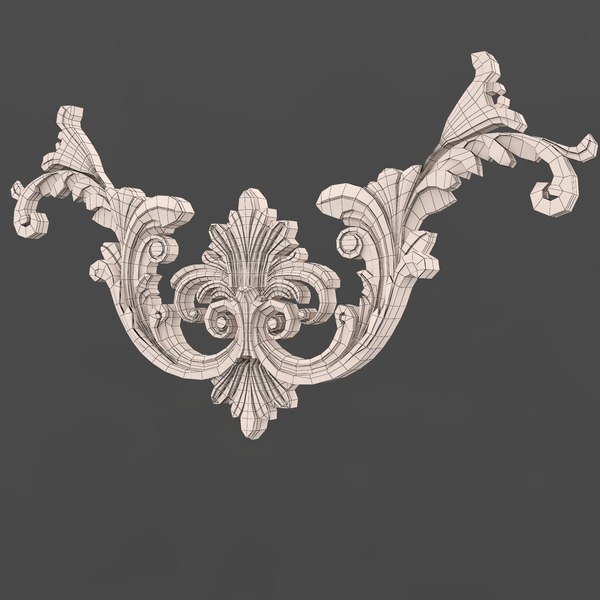 3d model of corner element