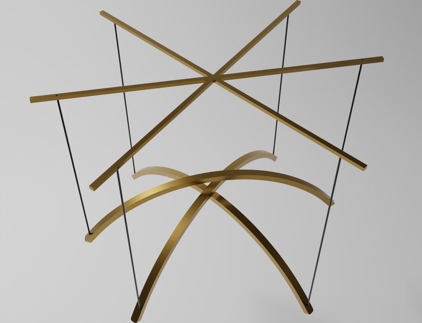 Modern Overhead Light 3D Model - TurboSquid 1960555