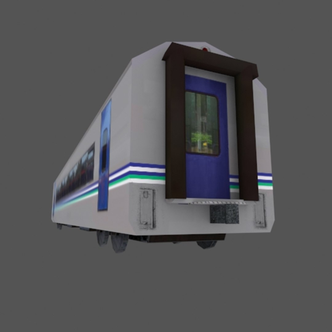 Executive Class Train Wagon 3D Model - TurboSquid 1463677