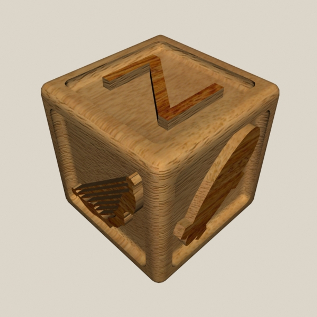 Toy blocks 3D model - TurboSquid 1259897