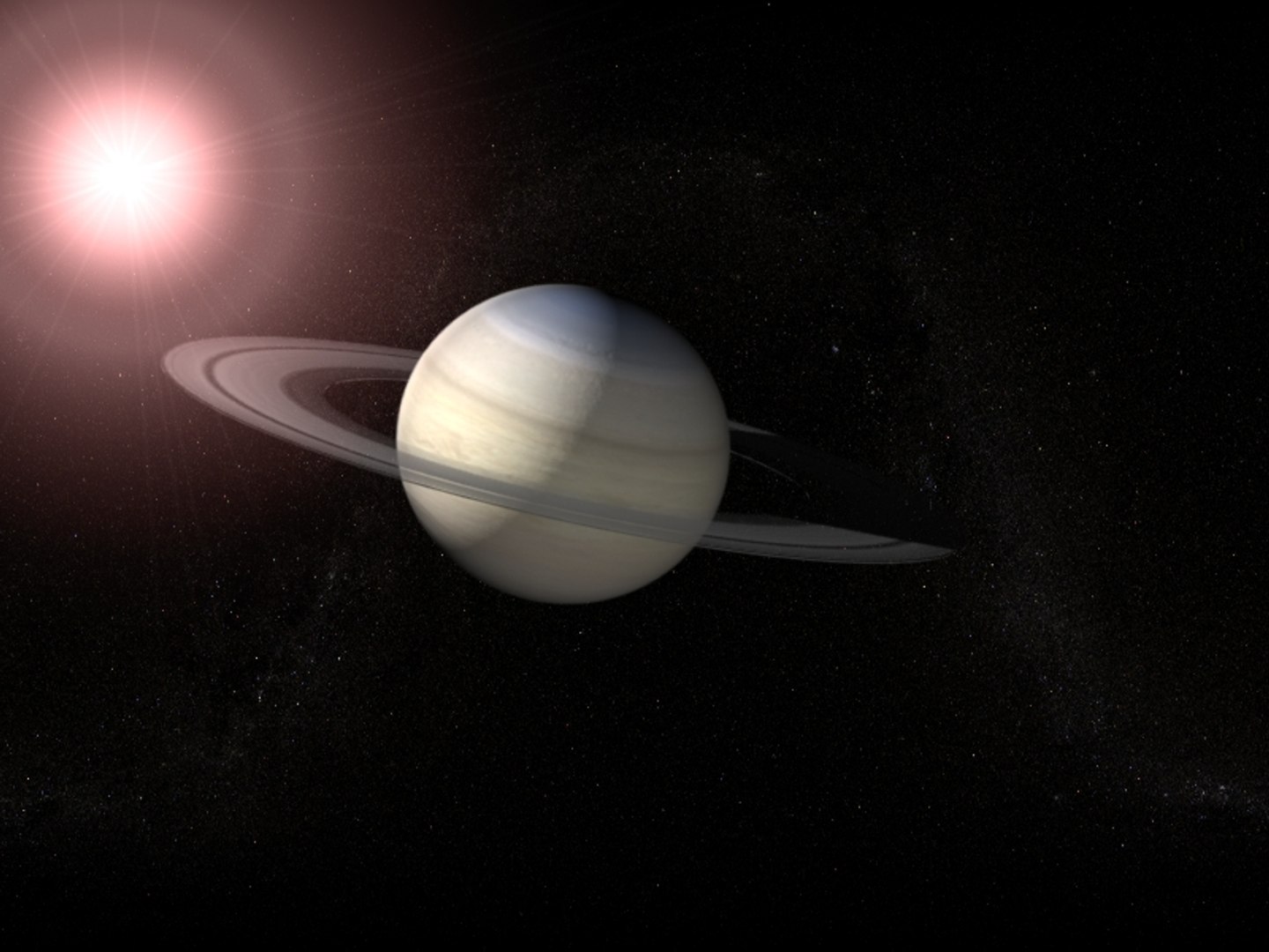 Saturn Rings 3d Model