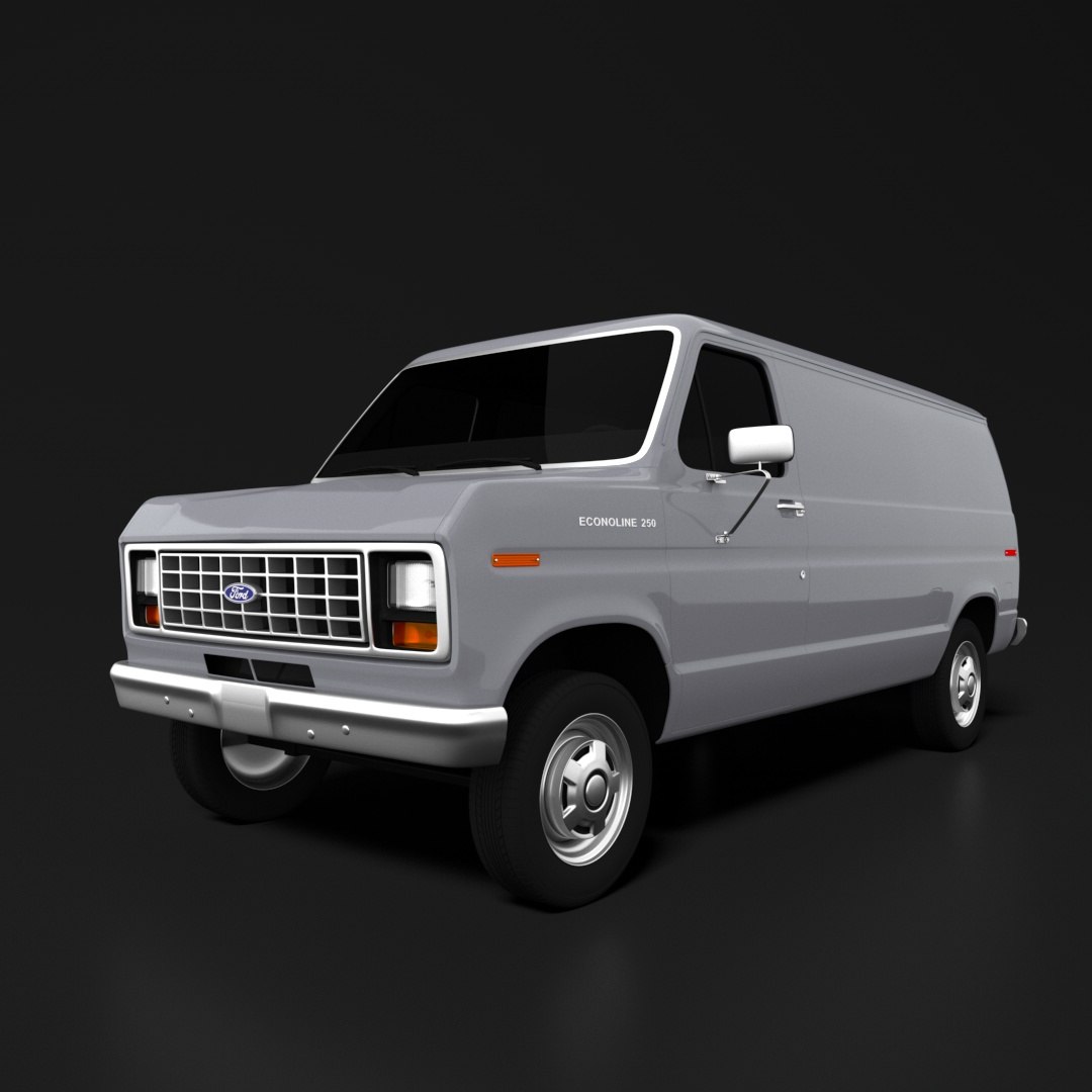3D Ford Econoline E250 - TurboSquid 2329801