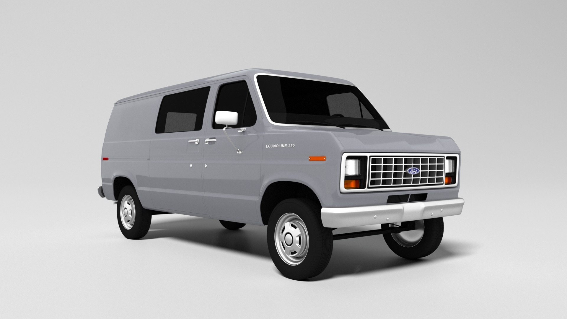 3D Ford Econoline E250 - TurboSquid 2329801