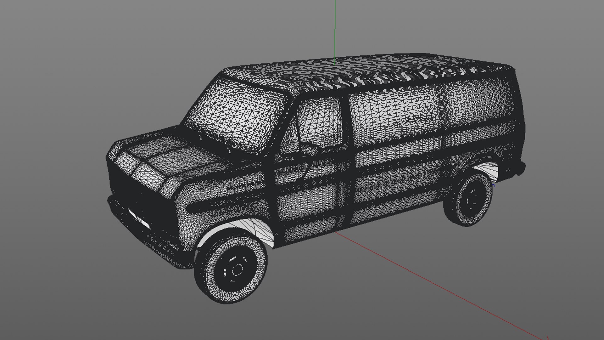 3D Ford Econoline E250 - TurboSquid 2329801