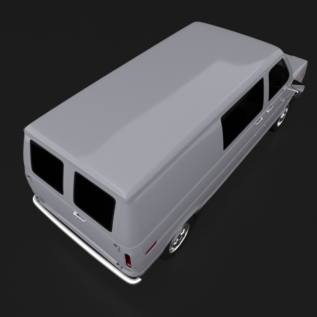 3D Ford Econoline E250 - TurboSquid 2329801
