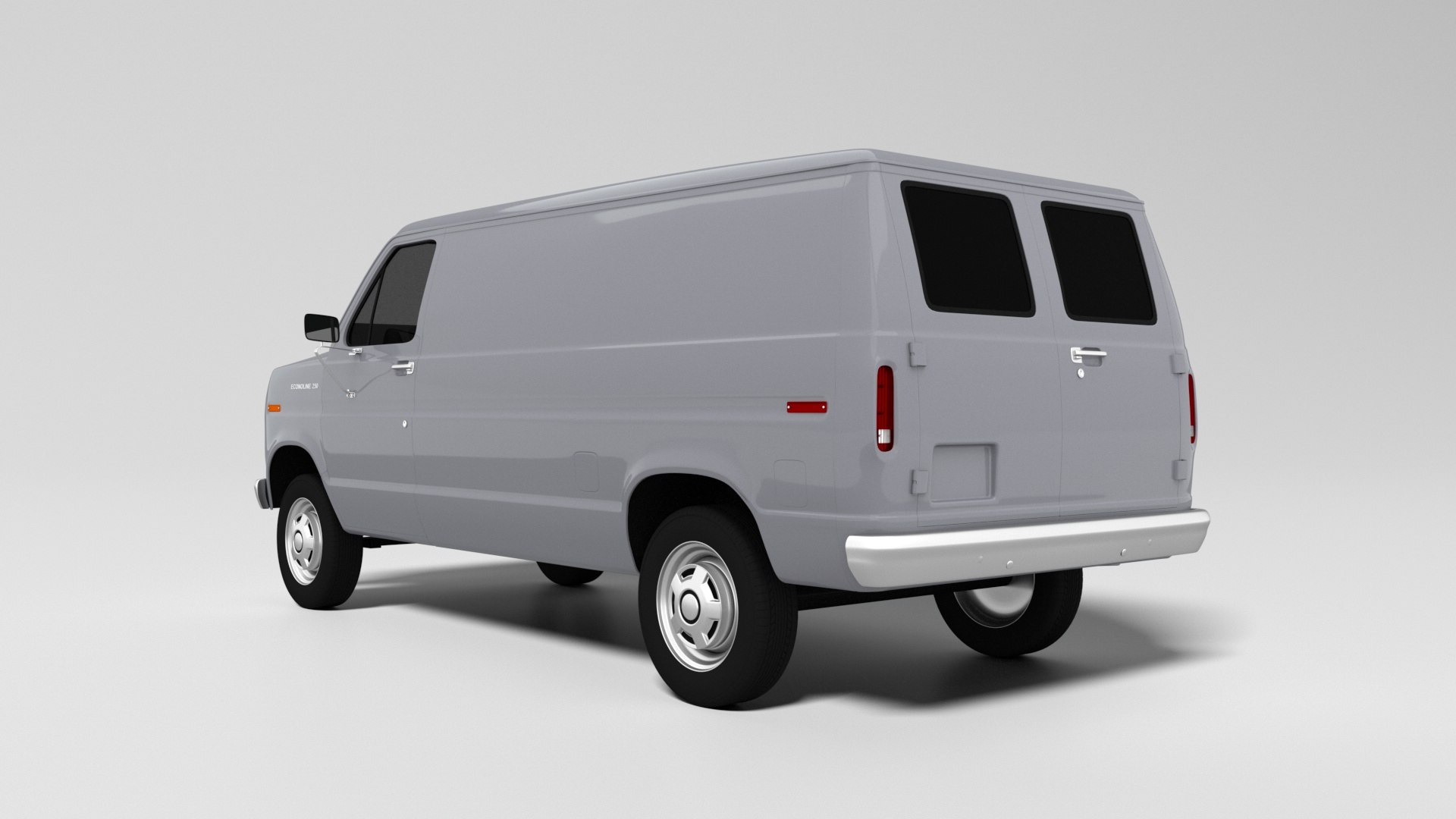 3D Ford Econoline E250 - TurboSquid 2329801