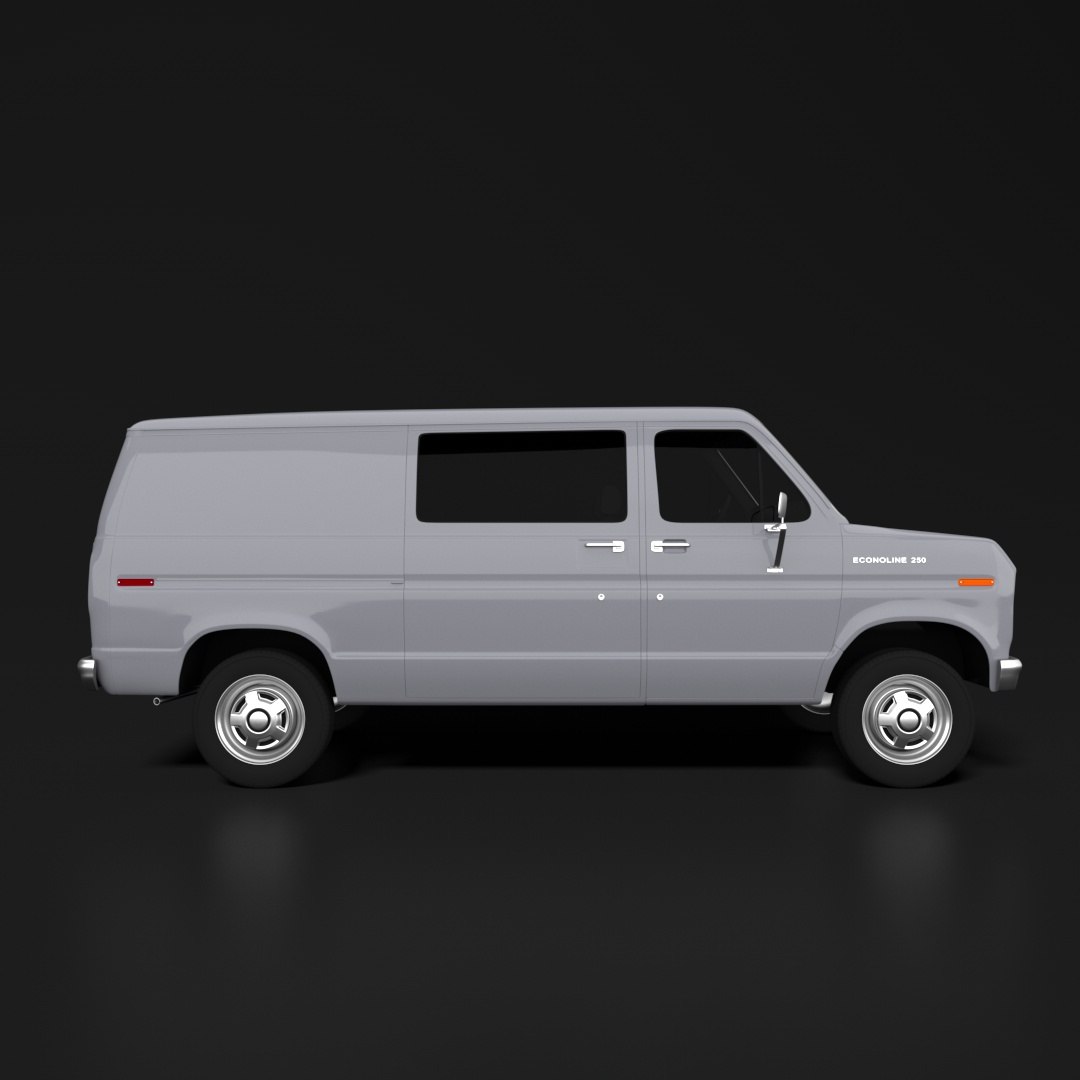 3D Ford Econoline E250 - TurboSquid 2329801