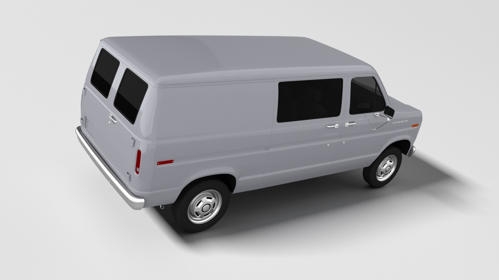 3D Ford Econoline E250 - TurboSquid 2329801