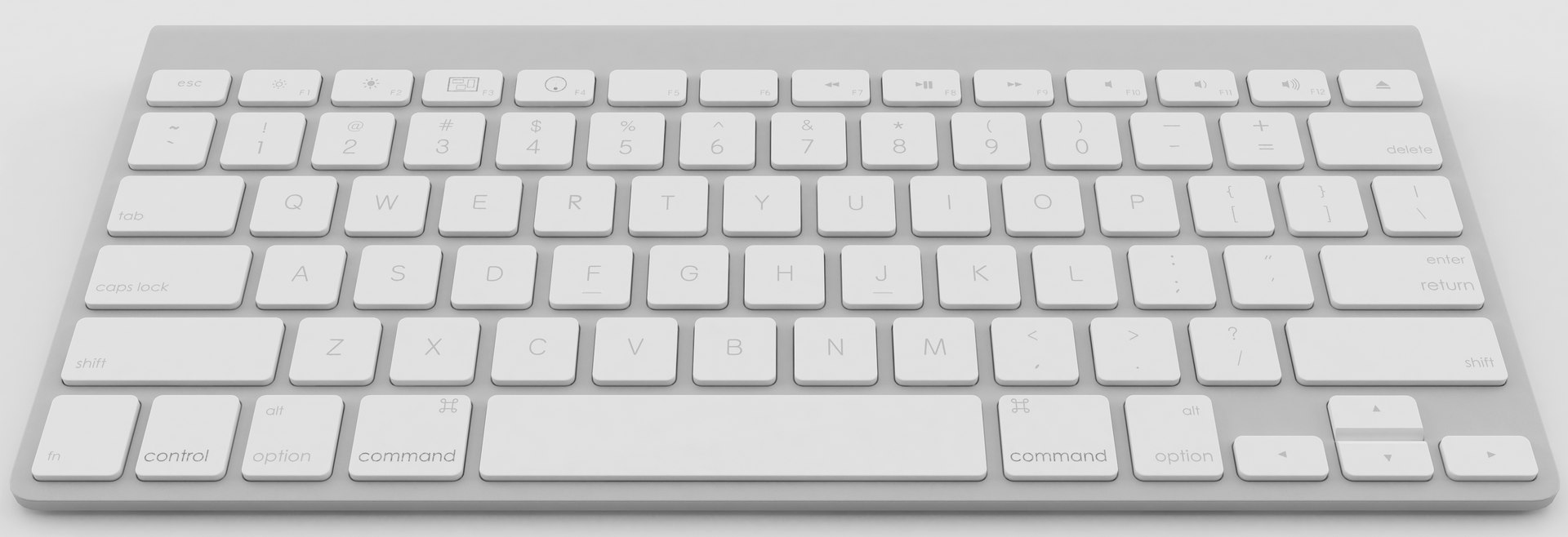 3D Apple Wireless Keyboard Model - TurboSquid 1299454