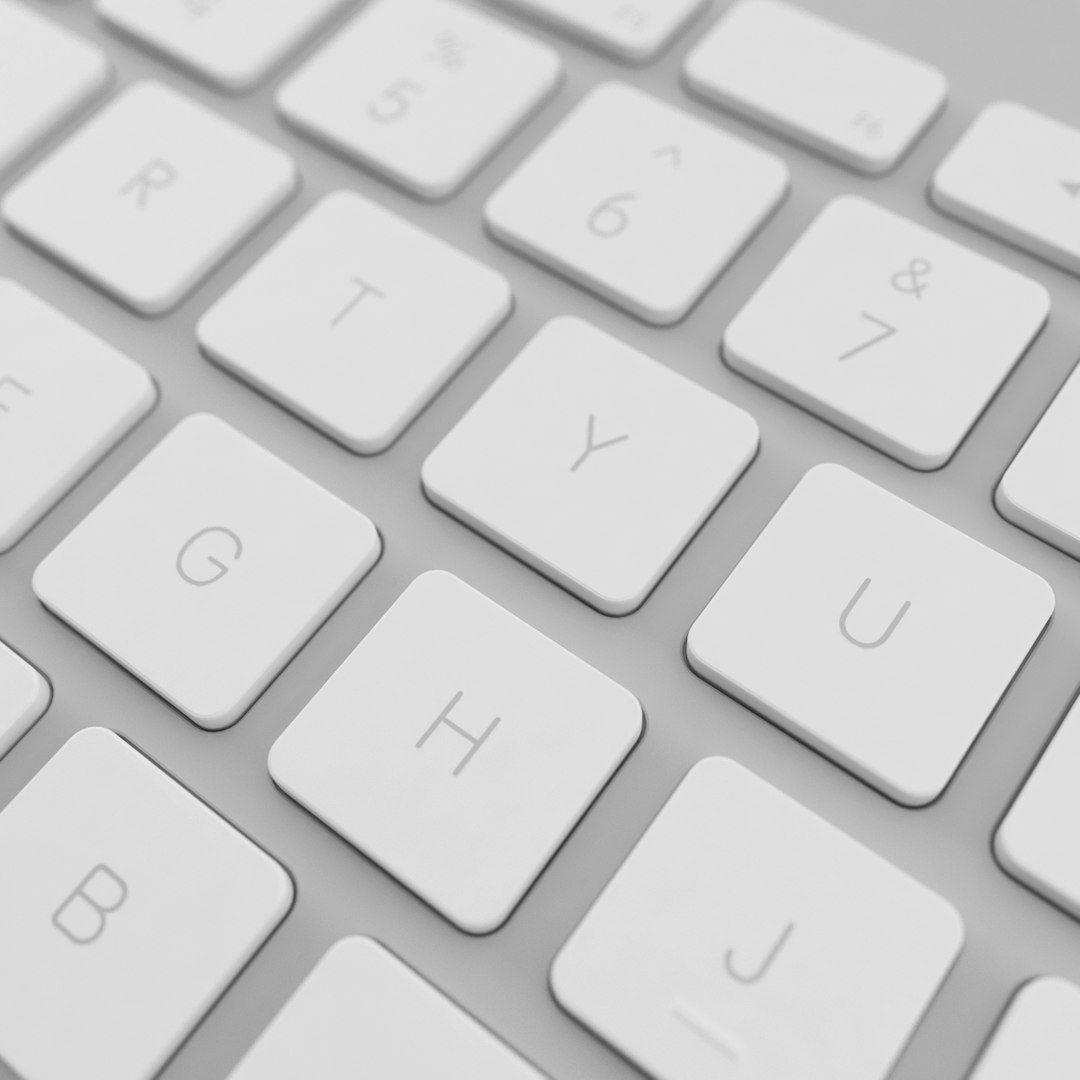 3D Apple Wireless Keyboard Model - TurboSquid 1299454